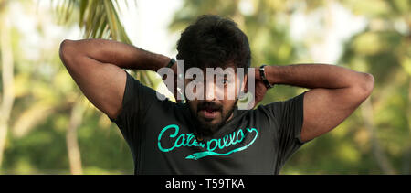 MADHURA RAJA, (aka MADHURARAJA), Indian poster in Malayalam and English ...