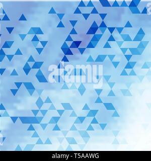 Polygonal vector triangular shining background. Modern geometrical ...