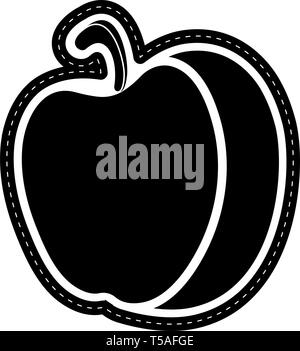 Apple icon dotted sticker Stock Vector Image & Art - Alamy