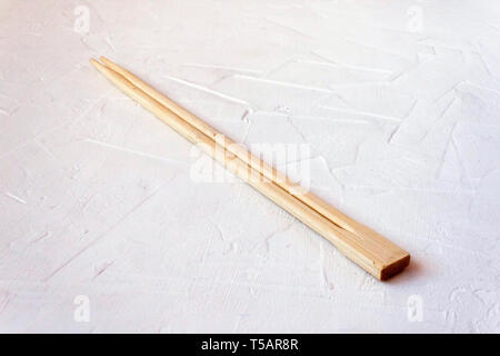 Wooden chinese sticks isolated on a white background Stock Photo - Alamy