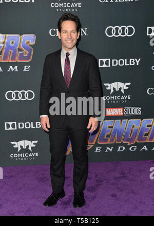 Paul Rudd. Marvel Studios' "Avengers: Endgame" Los Angeles Premiere ...