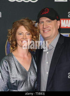 Caitlin Feige and Kevin Feige at Marvel Studios' "Avengers: Endgame ...