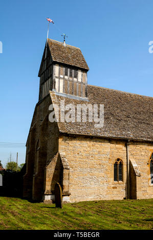 Long Marston Church, Warwickshire, England Stock Photo - Alamy