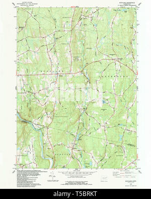 Scotland, Connecticut, map 1983, 1:24000, United States of America by ...