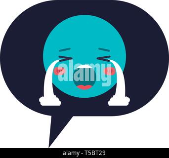 speech bubble crying comic character Stock Vector Image & Art - Alamy