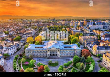 France, Bas Rhin, Strasbourg, University, Place Brant Stock Photo - Alamy