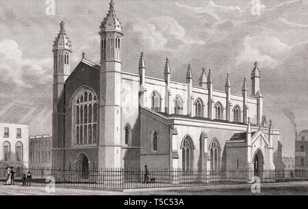 Trinity Church, Cloudesley Square Shepherd, Metropolitan Improvements ...