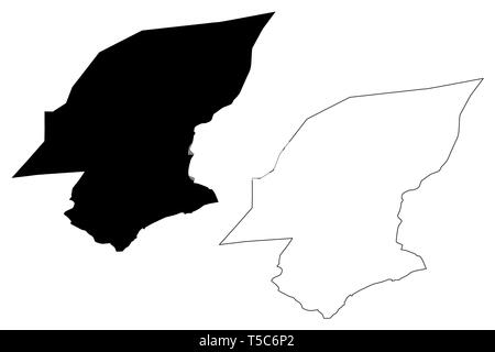 Hadhramaut Governorate (Governorates of Yemen, Republic of Yemen) map ...