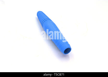 PVC Pipe connections, PVC Pipe fitting, PVC Coupling isolated on white ...