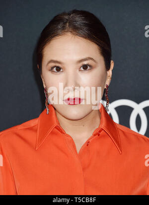 Ally Maki arrives at the Los Angeles premiere of "Joy Ride," Monday ...