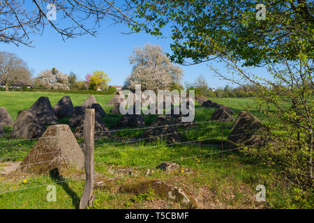 Aachen Germany April 21 2019 Remains Of The German Westwall Known As