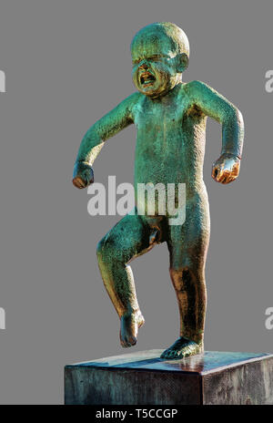The Angry Boy, Sinnataggen, Vigeland Sculpture Park, Vigelandsanlegget ...