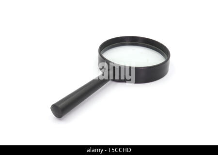 Magniflying glass isolated on white background. High resolution image ...