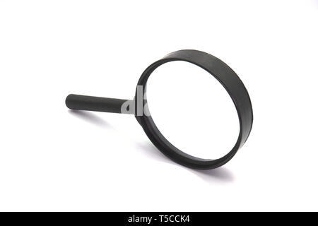 Magniflying glass isolated on white background. High resolution image ...