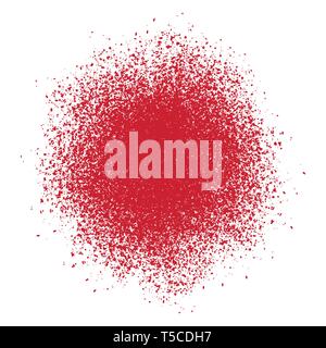 Red Grunge Blot Stock Vector Image & Art - Alamy