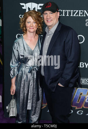 Caitlin Feige and Kevin Feige at Marvel Studios' "Avengers: Endgame ...