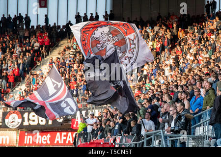 ALKMAAR , 23-04-2019 , AFAS Stadium , Dutch football , Eredivisie ...
