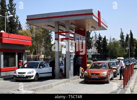 Gas Station in Syria Stock Photo - Alamy