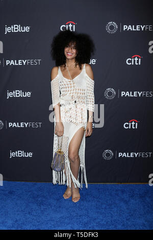 LOS ANGELES - MAR 23: Indya Moore at the PaleyFest - "Pose" Event at ...