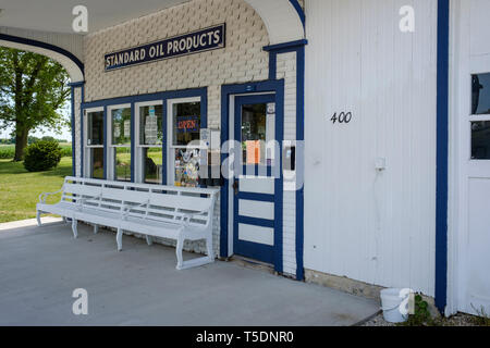 Historic Route 66, Odell, Illinois, USA Stock Photo - Alamy