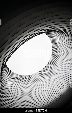 Messe Hall by architects Herzog & de Meuron, Basel. Canton of Basel ...