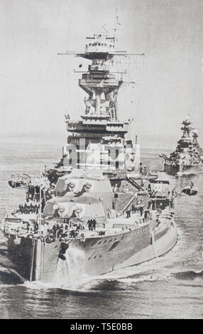 HMS Revenge, battleship, Revenge class Stock Photo - Alamy
