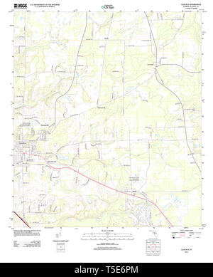 USGS TOPO Map Florida FL Felda NE 20120709 TM Restoration Stock Photo ...