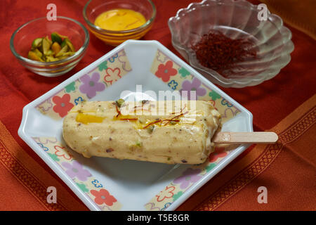 Kesar Pista Kulfi, India, Asia Stock Photo - Alamy