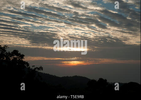 Sunset from Penang Hill, Penang, Malaysia, Asia Stock Photo - Alamy