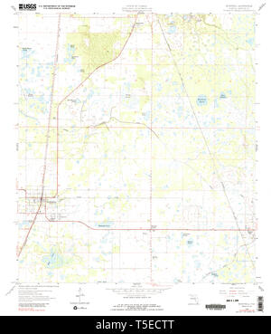 Bushnell, Florida, map 1958, 1:24000, United States of America by ...