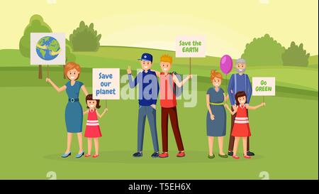 Save Earth banners design for nature or planet ecology conservation and ...