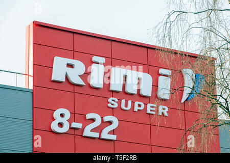 Rimi Hypermarket logo. Rimi is a major retail operator in the Baltic ...