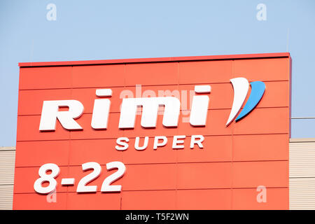 Rimi Hypermarket logo. Rimi is a major retail operator in the Baltic ...