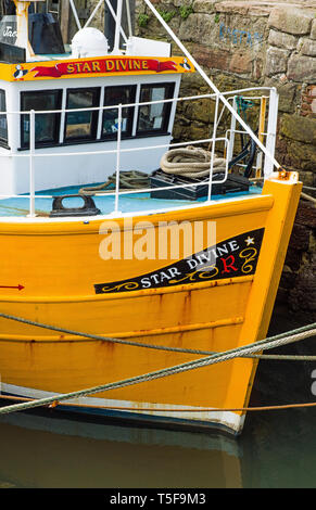 A number of trawlers at a harbour Stock Photo - Alamy