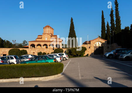 SOUROTI, GREECE - MARCH 31, 2019: Monastery Souroti of St. John the ...