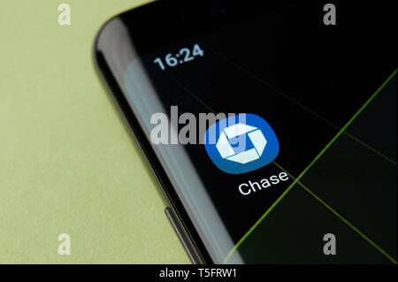 Close up of CHASE bank logo Stock Photo - Alamy