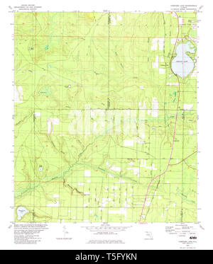 Compass Lake, Florida, map 1982, 1:24000, United States of America by ...