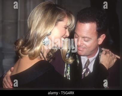 Billy Joel and Christie Brinkley 1990 Photo By John Barrett/PHOTOlink ...