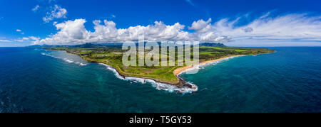 USA, Hawaii, Kauai, Kauai Multiuse Path, Kealia Beach Stock Photo - Alamy