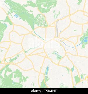 Street roads map of BAYREUTH, GERMANY Stock Vector Image & Art - Alamy