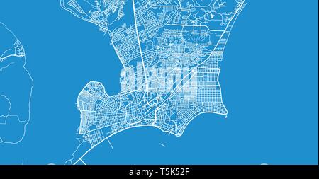 Urban vector city map of Maceio, Brazil Stock Vector Image & Art - Alamy