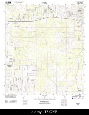 USGS TOPO Map Florida FL Felda NE 20120709 TM Restoration Stock Photo ...