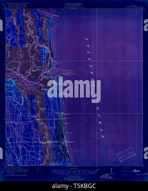 Mayport, Florida, map 1918, 1:62500, United States of America by ...
