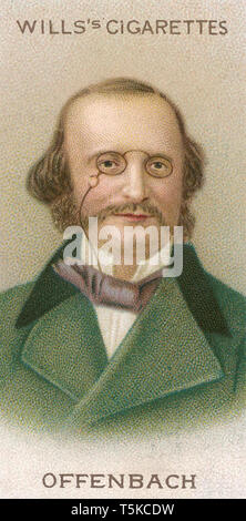 Jacques Offenbach (1819-1880), German-born French composer, cellist and ...