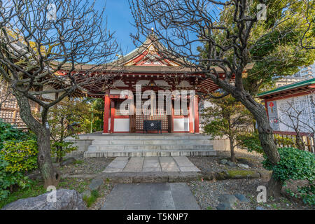 Mitake Jinja built in 1669 in the precincts of Kameido Tenjin Shinto ...