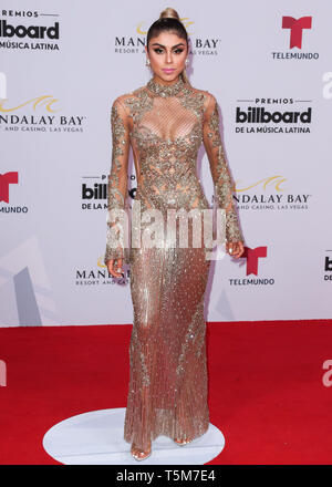 Paula Galindo attending the 2019 Billboard Latin Music Awards held at ...