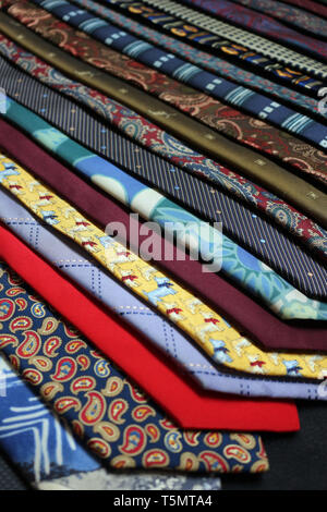 Row of ties Stock Photo - Alamy