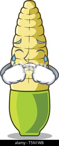 Character crying in the cartoon a corn Stock Vector Image & Art - Alamy