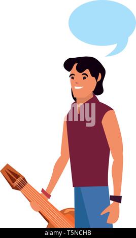 musician profession labour day vector illustration design Stock Vector ...