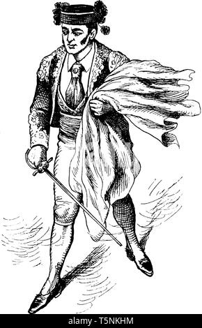 Bullfighter Vector Illustration Stock Vector Image & Art - Alamy